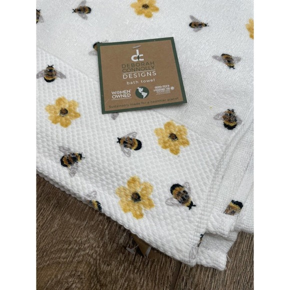 Deborah Connolly Designs | Bath | Set Of 2 Bumble Bee Flower Bath ...